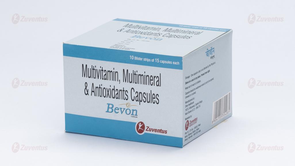 Bevon Capsules | Multivitamin, Multimineral & Antioxidants Capsules