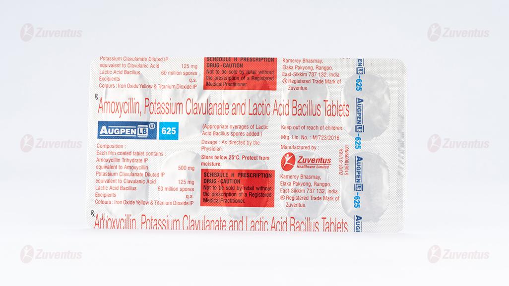 Augpen LB 625 Tablets | Anti-Infective | Lactic Acid Bacillus